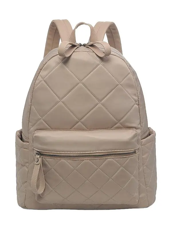 SOL AND SELENE Large Motivator Backpack - Nude
