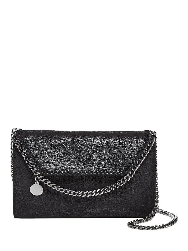 Stella McCartney Falabella Mini Crossbody Bag - Black/silver