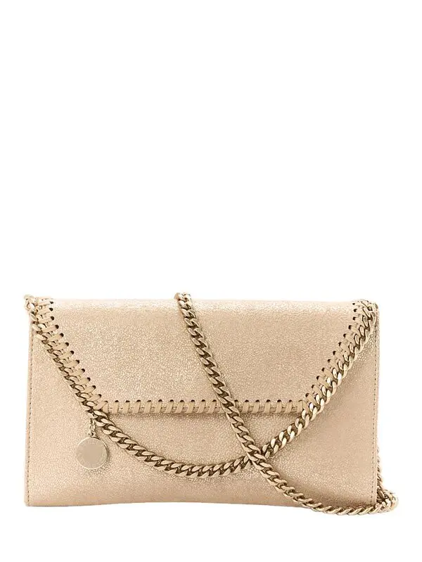 Stella McCartney Falabella Mini Crossbody Bag - Gold