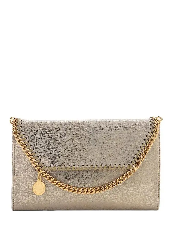 Stella McCartney Falabella Mini Crossbody Bag - Pyrite