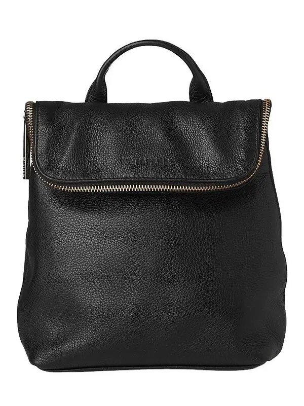 Whistles Mini Verity Leather Backpack - Black