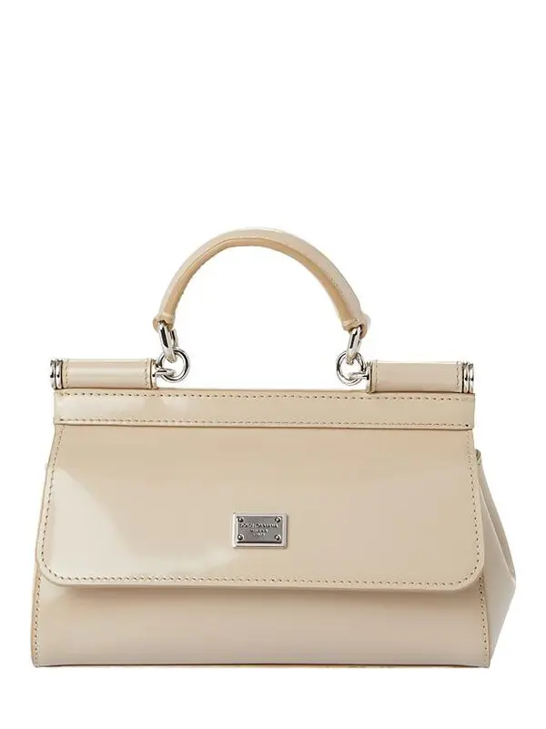 Dolce & Gabbana Small Sicily Handheld Bag - Light Beige
