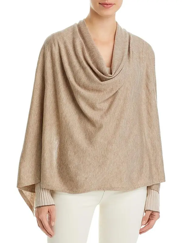 Echo Essentials Topper Poncho - Tan