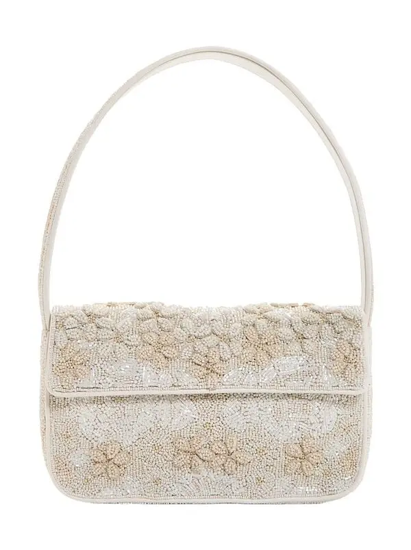 Staud Tommy Beaded Shoulder Bag - Garden Party