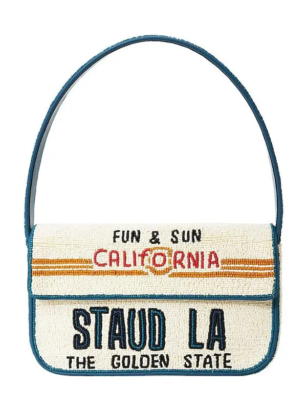 Staud Tommy Beaded Shoulder Bag - Staud La