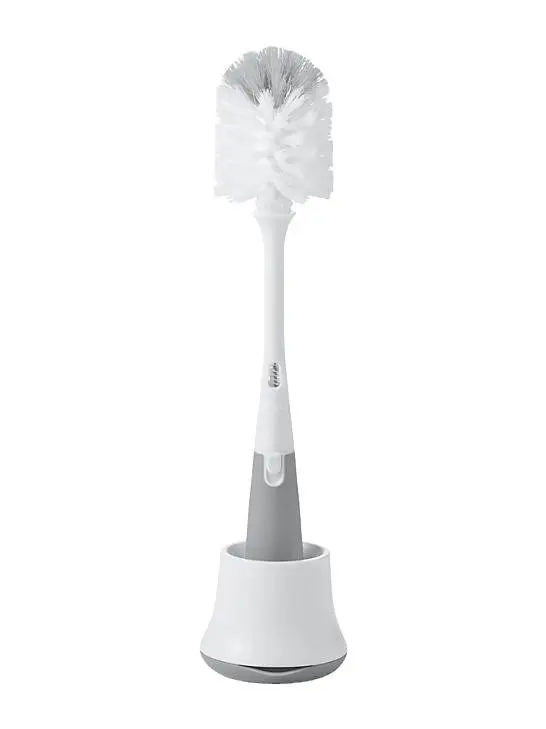 OXO Tot Bottle Brush And Stand - Gray