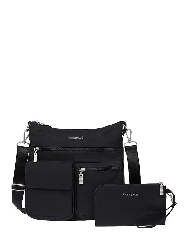 BAGGALLINI Modern Everywhere Slim Crossbody Bag - Black