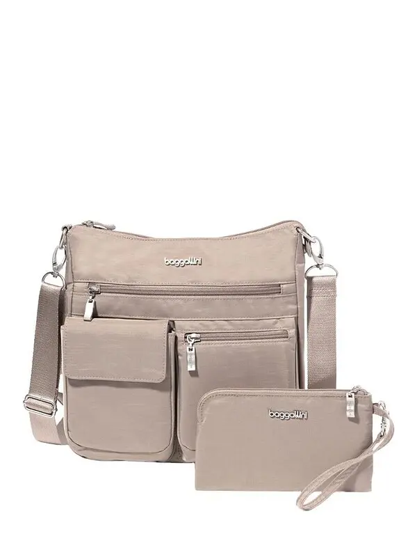 BAGGALLINI Modern Everywhere Slim Crossbody Bag - Moonrock