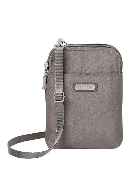 BAGGALLINI Take Two Rfid Bryant Crossbody - Sterling Shimmer