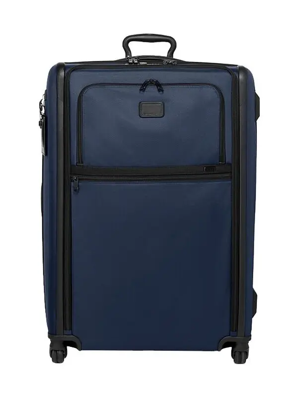Tumi Alpha 3 Extended Trip Expandable 4-wheel Packing Suitcase - Navy