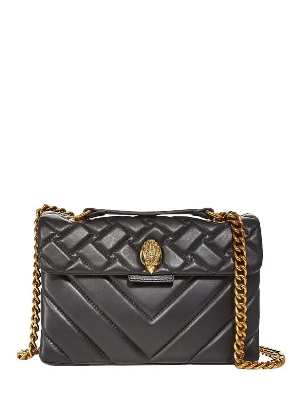 Kurt Geiger Kensington Shoulder Bag - Black/gold