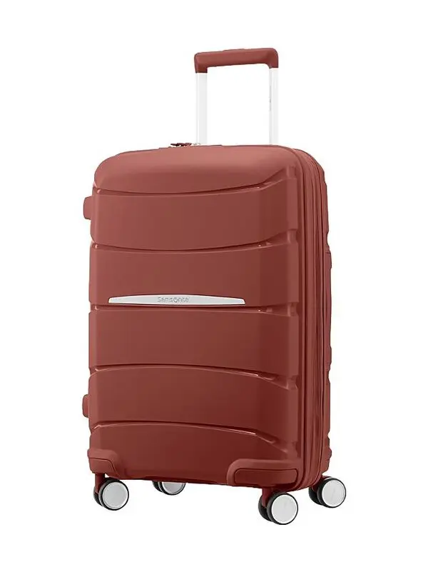 SAMSONITE Outline Pro Carry-on Spinner Suitcase - Mars Red