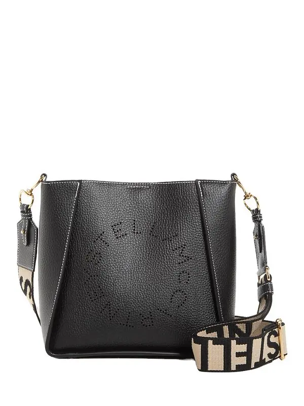 Stella McCartney Logo Crossbody Bag - Black
