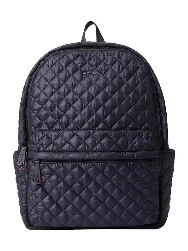 Mz Wallace Metro Backpack - Black/matte Black