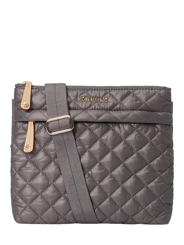 Mz Wallace Metro Flat Crossbody Bag - Magnet Oxford