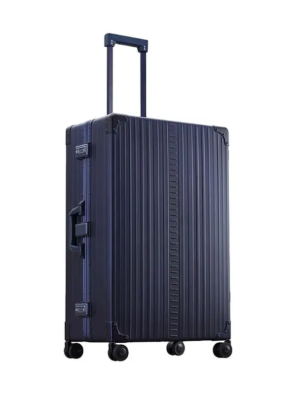 ALEON Macro Traveler Aluminum Spinner Suitcase - Blue