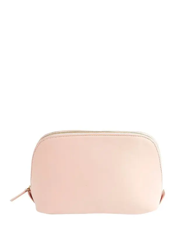 ROYCE NEW YORK Leather Cosmetic Case - Light Pink