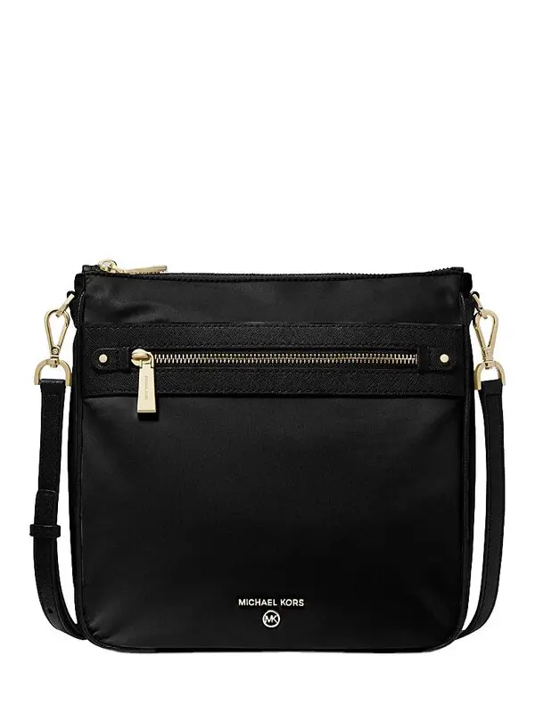 Michael Kors Jet Set Large Crossbody - Black/gold