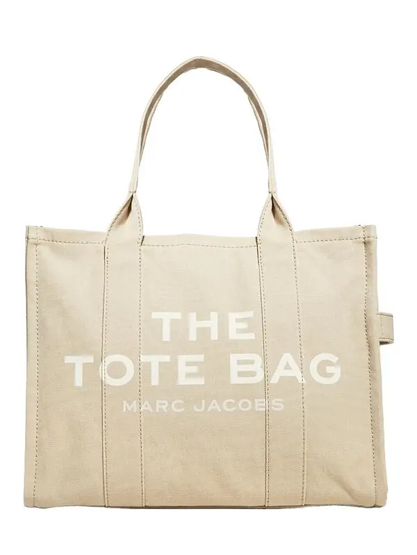 Marc Jacobs Canvas Large Tote Bag - Beige