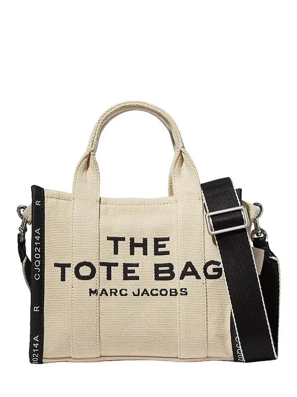Marc Jacobs Jacquard Small Tote Bag - Warm Sand/nickel