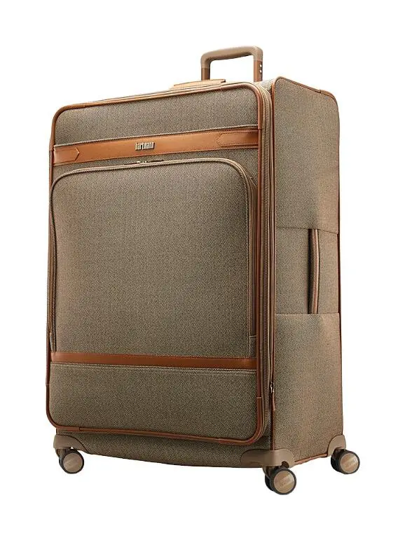 HARTMANN Herringbone Deluxe Extended Journey Expandable Spinner - Terracotta Herringbone