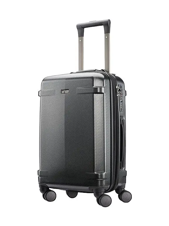 HARTMANN Century Deluxe Carry-on Expandable Spinner - Black/gunmetal