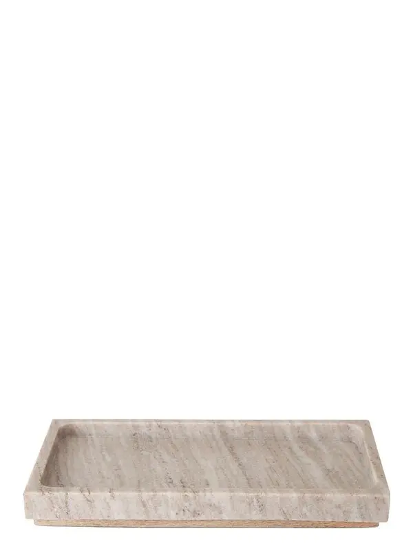 KASSATEX San Marino Tray - Marble/wood