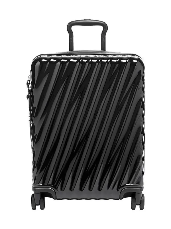 Tumi 19 Degree Continental Expandable 4-wheel Carry-on Luggage - Glossy Black