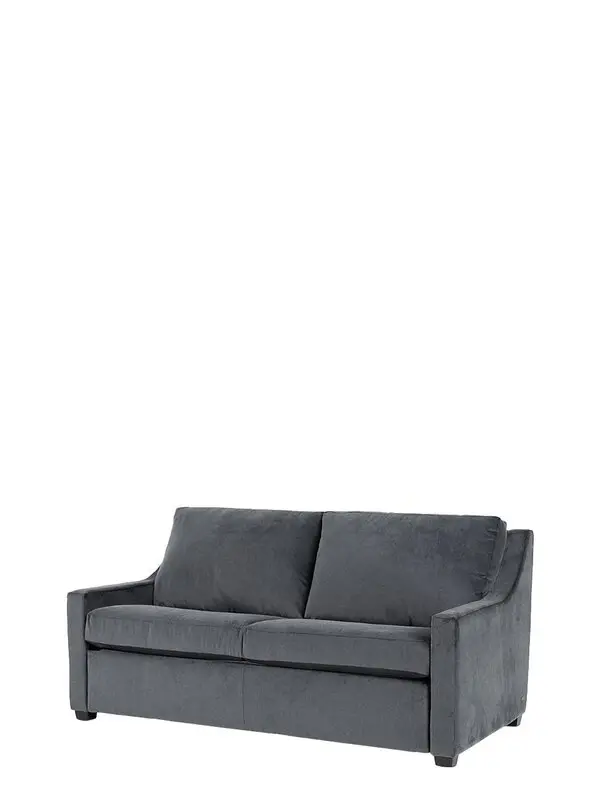 AMERICAN LEATHER Perry Queen Sleeper Sofa - Haze Charcoal