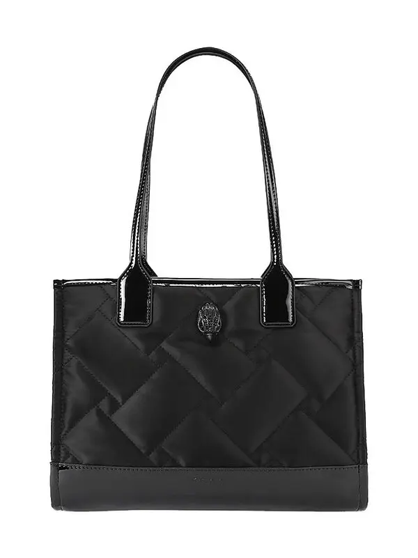 Kurt Geiger Recycled Square Shopper Tote - Black/black