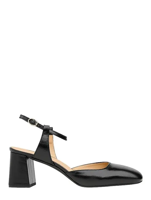 BIRKENSTOCK Whistles Matilda Block Heel Pumps - Black