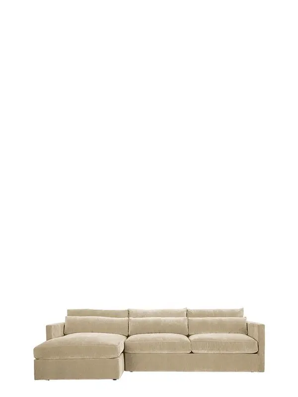 Bloomingdale'S Brea Sectional Sofa - Amici Sand