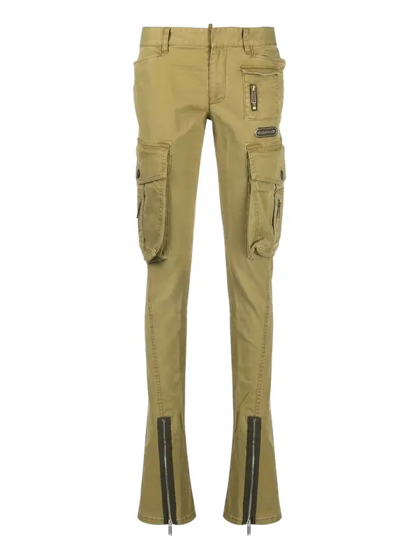 Dsquared2 Multi-pocket Skinny Jeans - Green