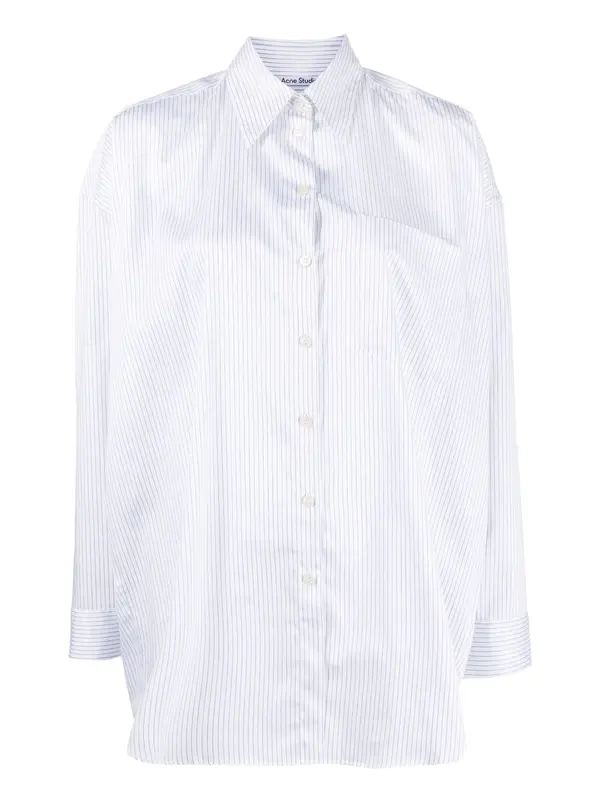 Acne Studios Striped Shirt - White