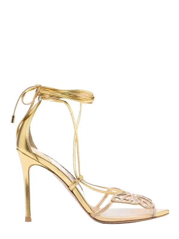SOPHIA WEBSTER 105mm Butterfly-detailing Sandals - Yellow
