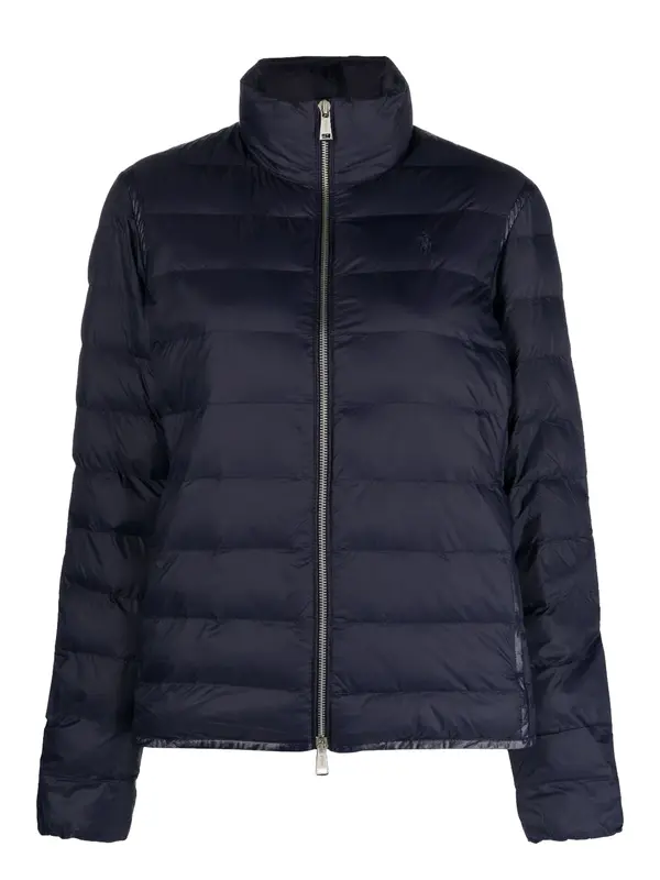 Polo Ralph Lauren Funnel-neck Quilted Jacket - Blue