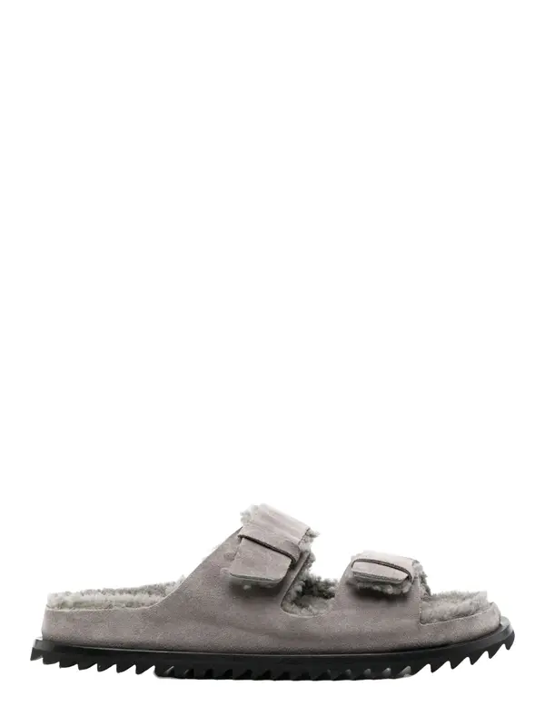 Officine Creative Introspectus 003 Suede Sandals - Grey