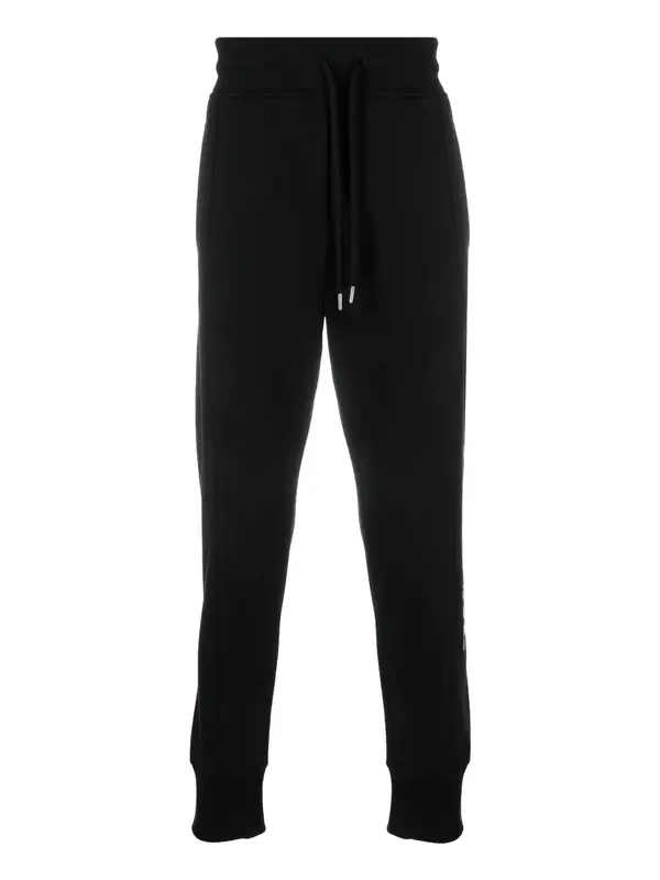 Versace Logo-print Track Trousers - Black