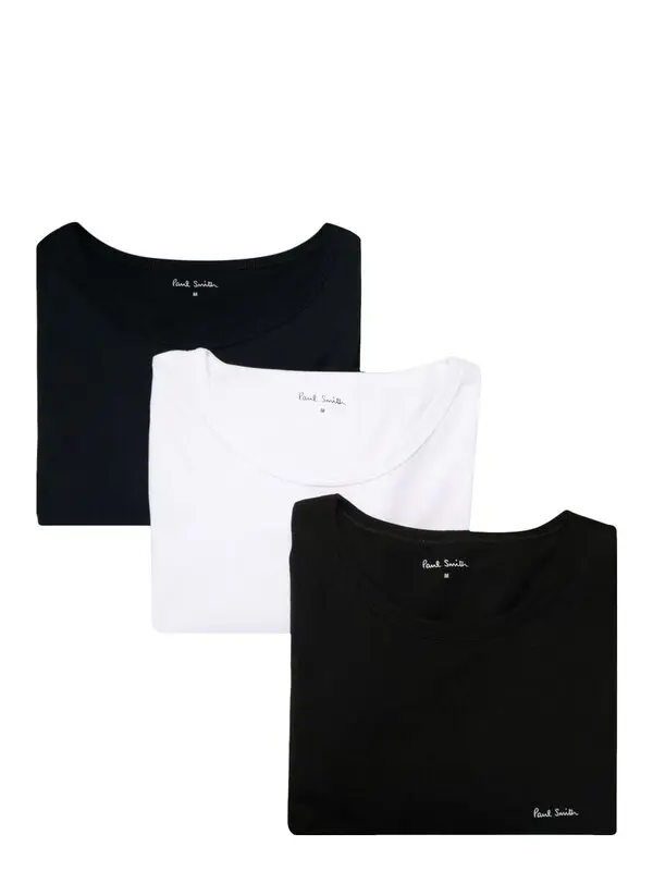 Paul Smith Logo-print Organic Cotton T-shirt - White