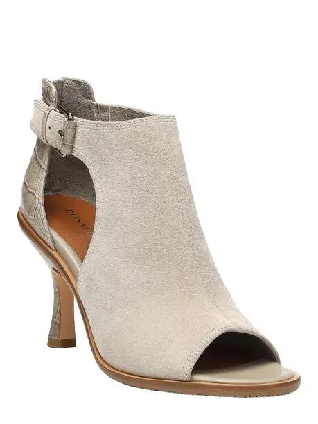 DONALD PLINER Era Open Toe Bootie - Light Taupe