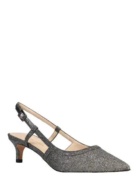 Pelle Moda Deena 2 Slingback Pumps - Pewter
