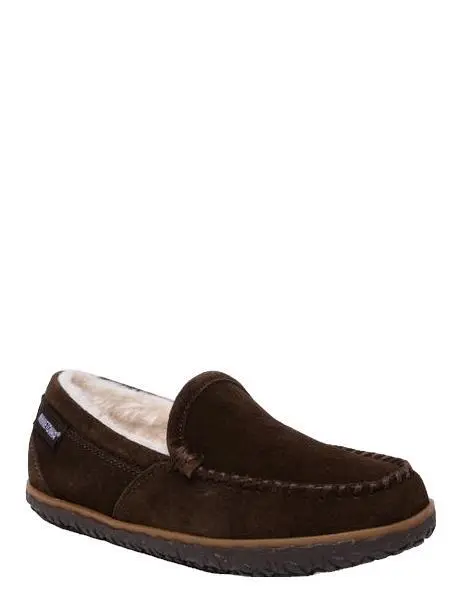 Minnetonka Tempe Slipper - Chocolate