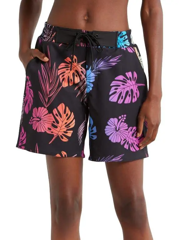 TOMBOYX Heritage 7-inch Board Shorts - Tropadelic