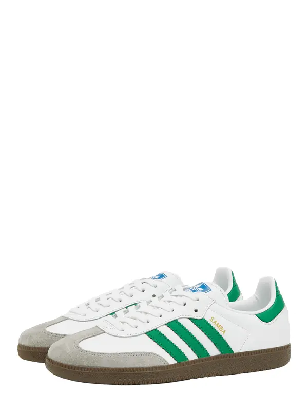 Adidas Samba Og Sneakers - White/green