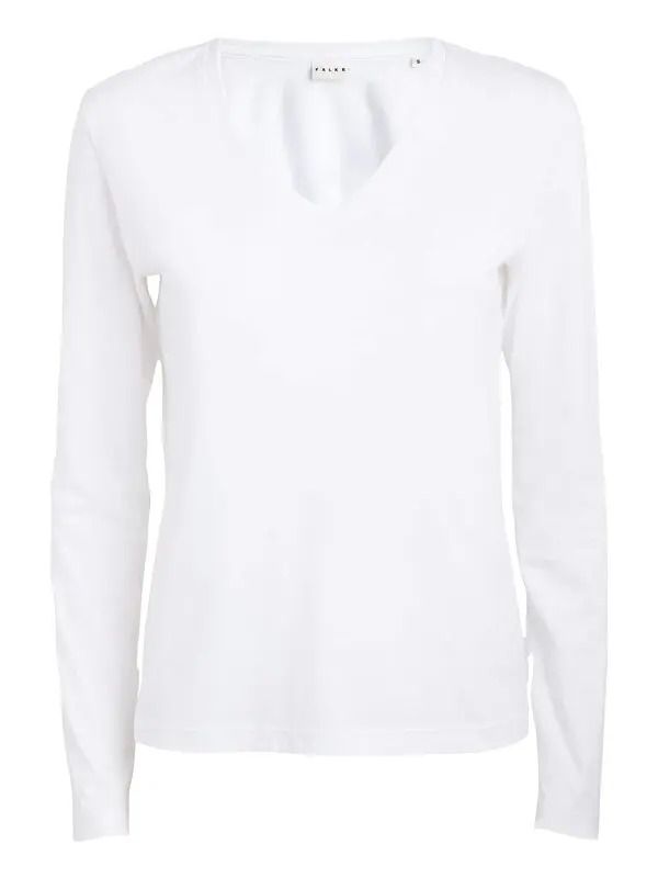 Falke Long-sleeved T-shirt - White