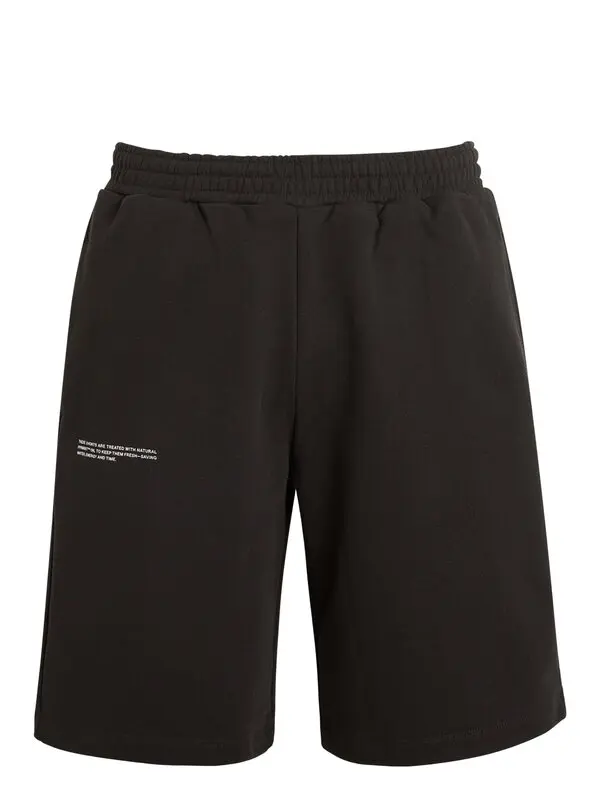 PANGAIA Organic Cotton 365 Long Sweatshorts - Black