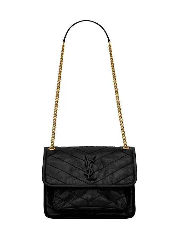 Saint Laurent Baby Niki Shoulder Bag - Black