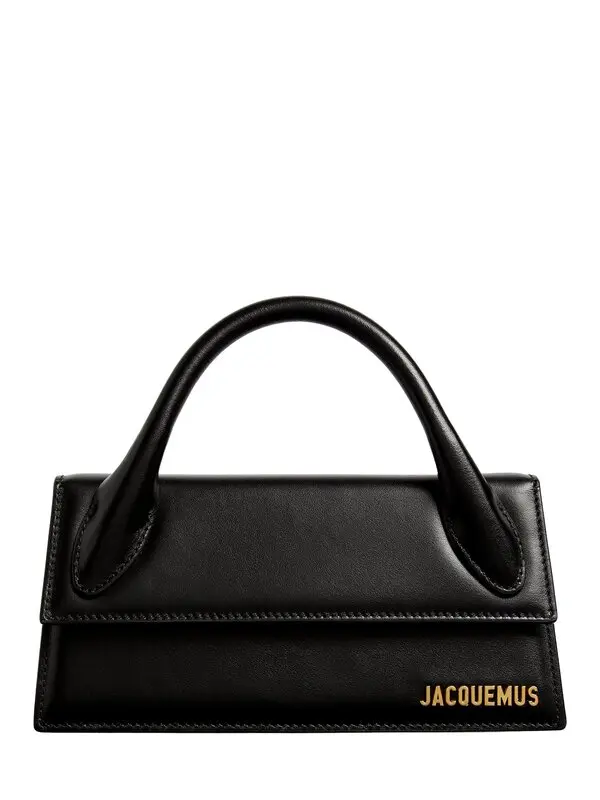 Jacquemus Le Chiquito Long Top-handle Bag - Black