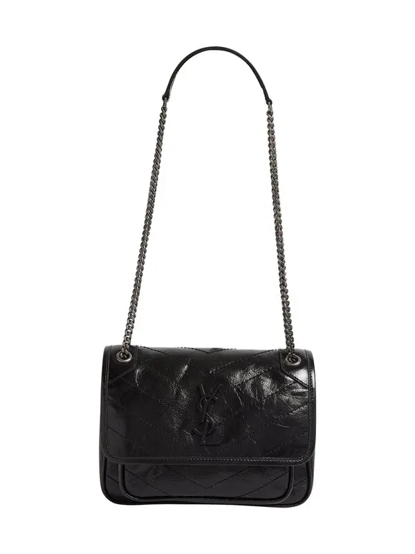 Saint Laurent Niki Shoulder Bag - Black