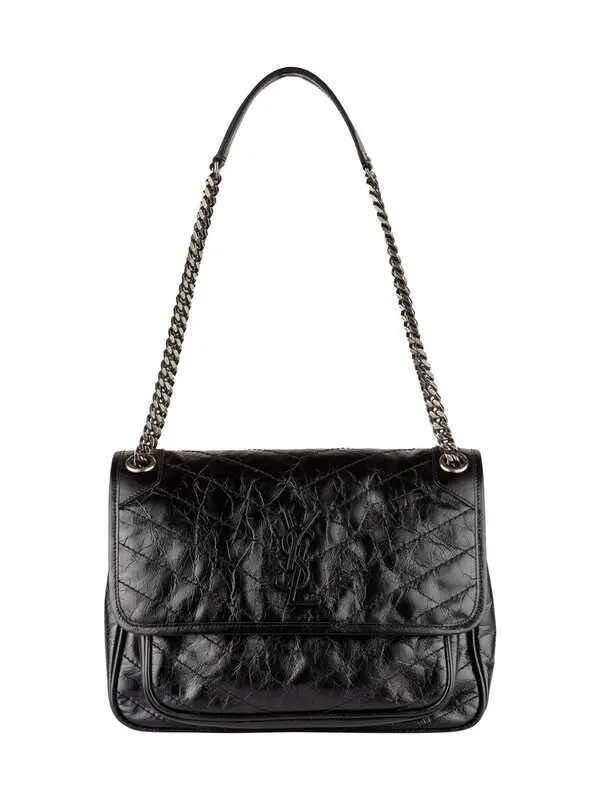 Saint Laurent Niki Shoulder Bag - Black